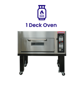 Deck Oven (1 Pan) Gas Type - Vesmach